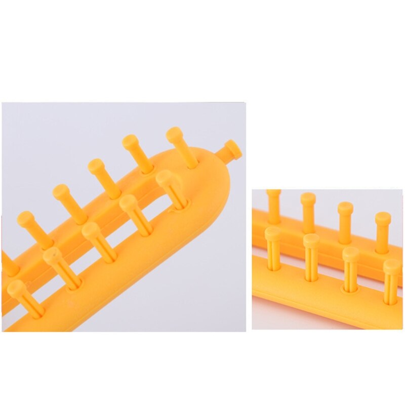 Weaving Loom Knitting Kit Plastic Pompom Sock Hat ... – Grandado