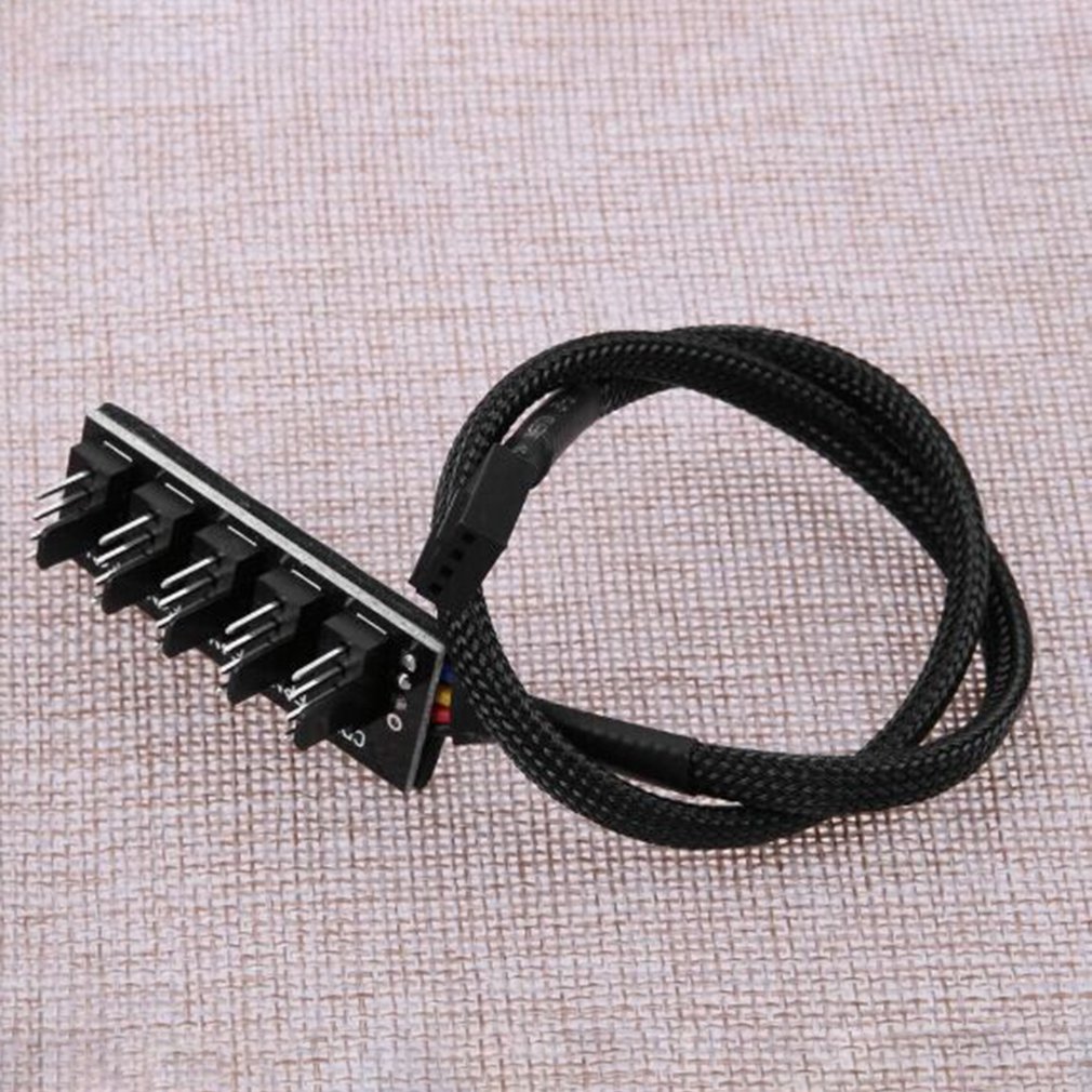 1 To 5 4-Pin TX4 PWM CPU Cooling Fan/Case Splitter... – Grandado