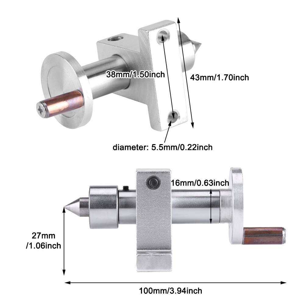 Live Center DIY Parts Heat Resistance Revolving Wr... – Grandado
