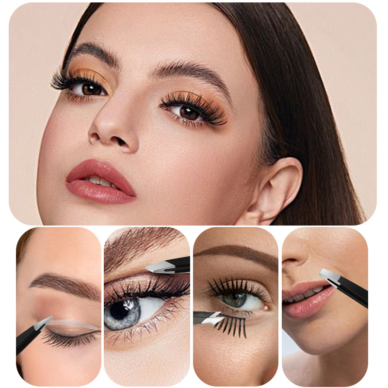 Ouriner Eyebrow Tweezer Colorful Hair Beauty Fine ... – Grandado