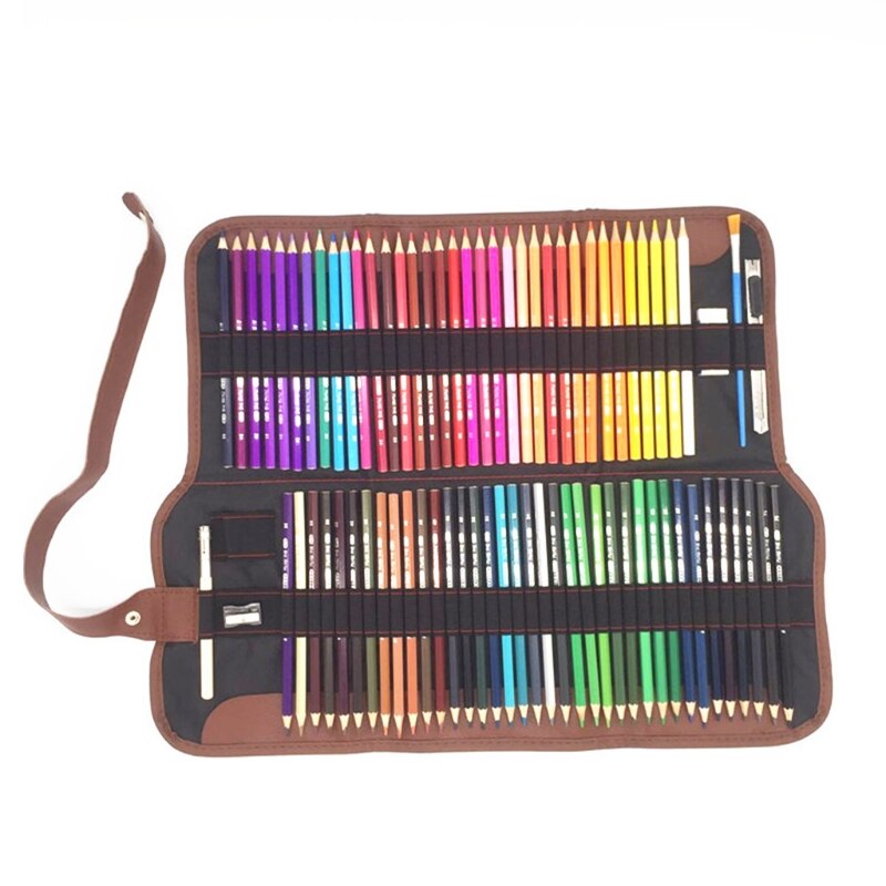 F3MA 72 Color Lead Suit Roll Up Canvas Pen Curtain... – Grandado