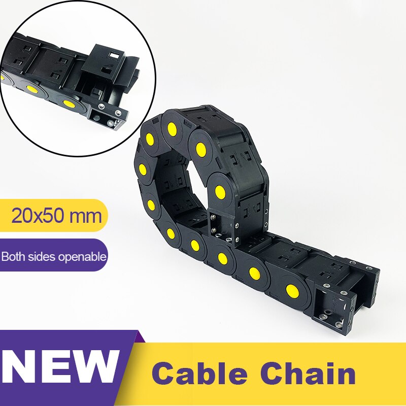 20X50 Kabel Drag Chain Nylon Sleepkabel 20 Wire Ca... – Grandado