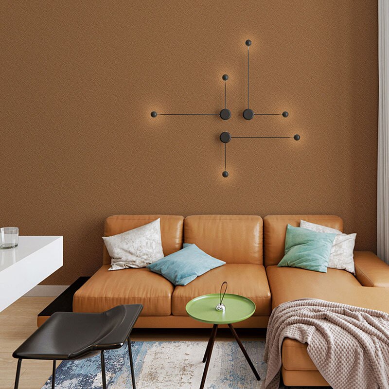 Modern simple silk white wallpaper solid color cei... – Grandado