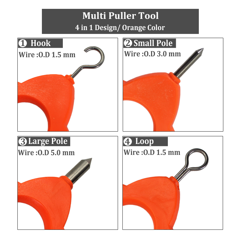 Carp Fishing Tools 4 in 1 Multi Puller Tool For Ma... – Grandado