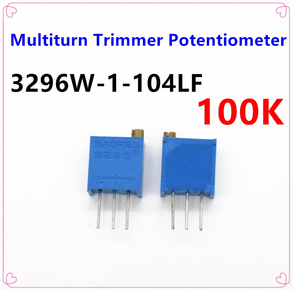 15Pcs/lot 3296W-1-104LF 3296W 104 100K ohm Top reg... – Grandado
