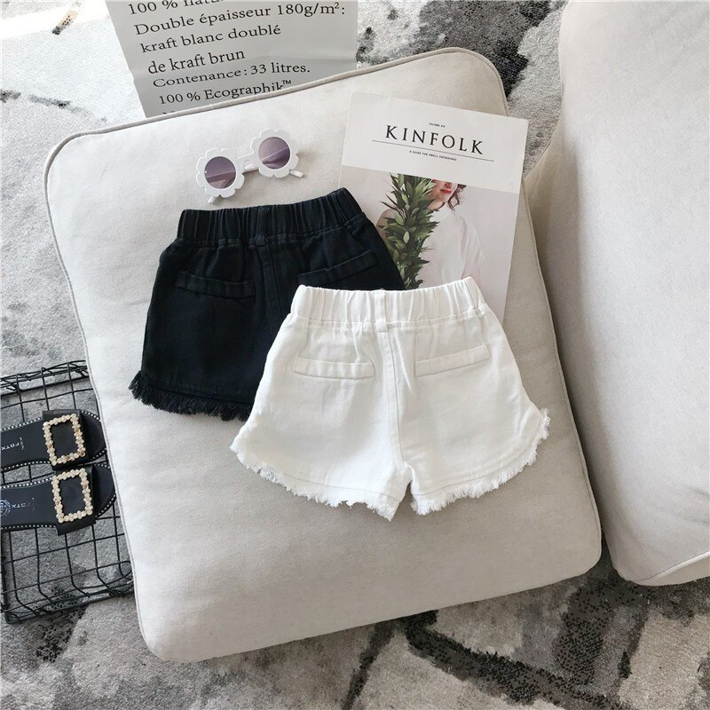 Girls Girl Short Jeans Summer Kids Short Denim Sho... – Grandado
