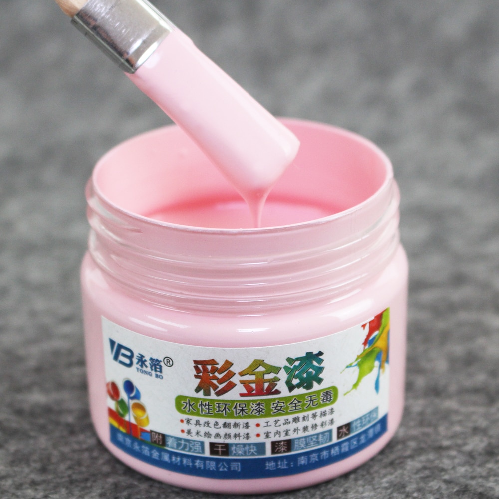 100g Pink Water-based Paint Varnish for Furniture,... – Grandado