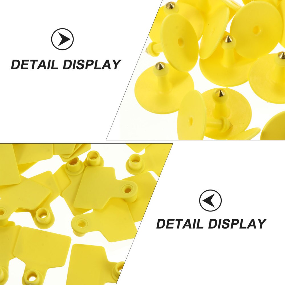 100pcs Durable TPU Animal Ear Tags Empty Ear Tags ... – Vicedeal