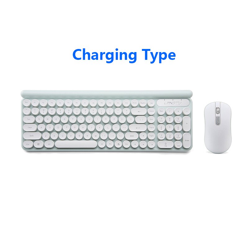 EAOR 102-Key Portable 2.4G Wireless Keyboard Mouse... – Vicedeal