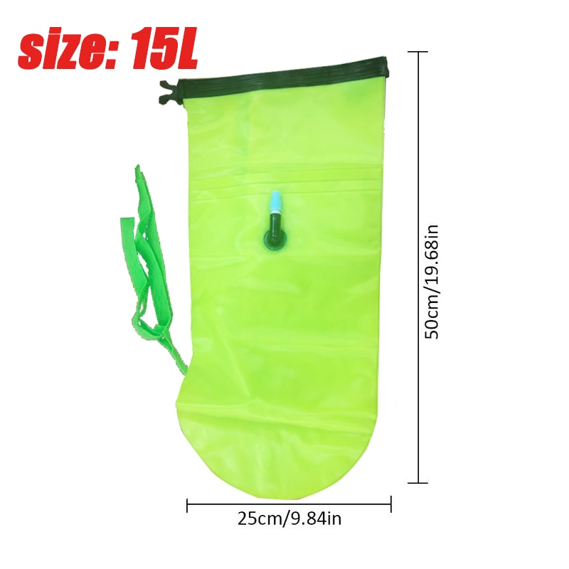 Safety Swimming Buoy Safety Float Air Dry Bag Infl... – Grandado