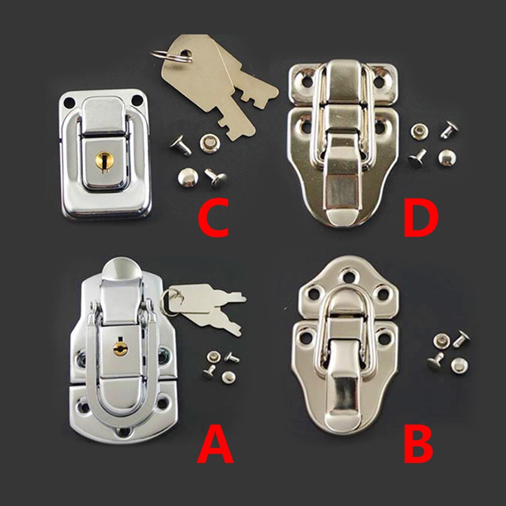 2/5 Sets / Lot Metal Toggle Case Catch Latch Trunk... – Vicedeal