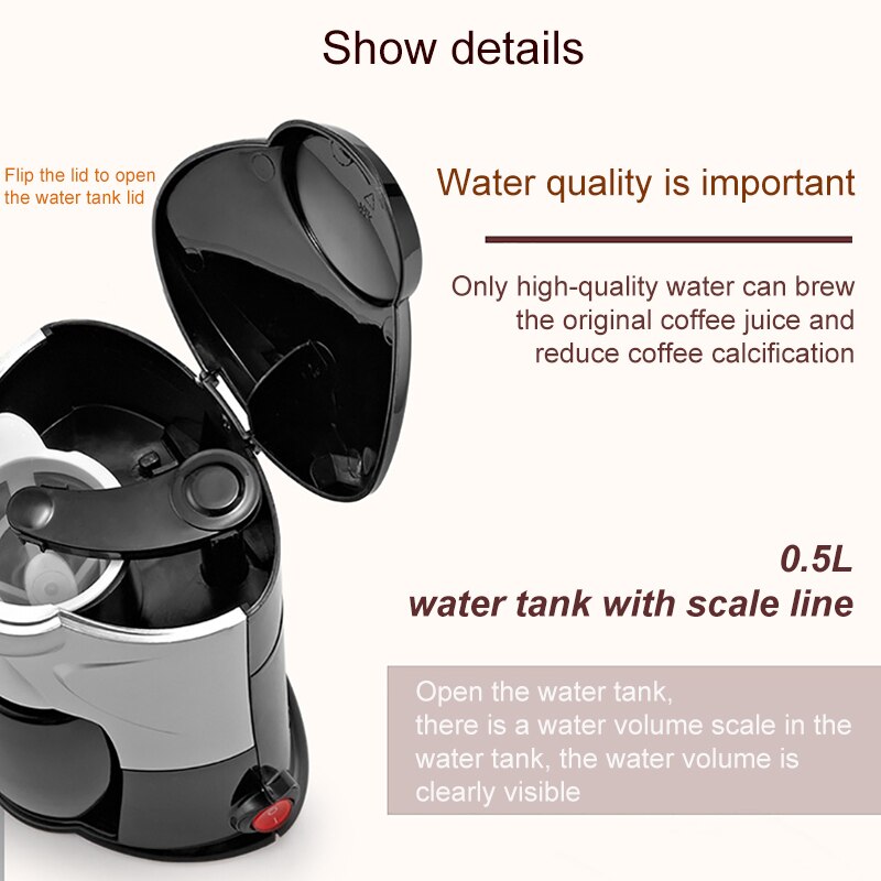 Coffee & Tea Maker Stylish Home Portable Fully Aut... – Grandado