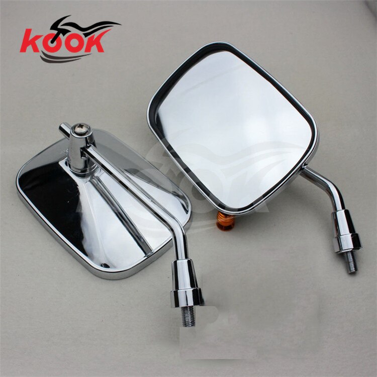 big size motorbike mirror chrome motorcycle rearvi... – Grandado