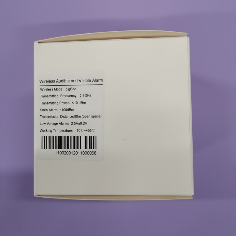 Tuya ZigBee Wireless Audible And Visible Alarm Sou... – Vicedeal