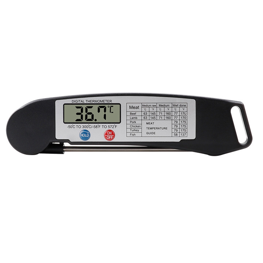 Practical Digital Display Folding Food Thermometer... – Grandado