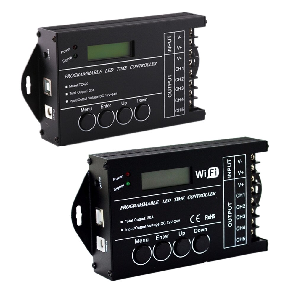 Wifi Time Programmeerbare Rgb Led Controller TC421... – Vicedeal