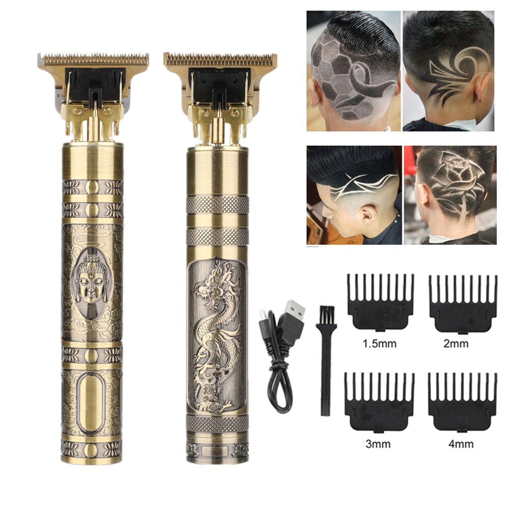 Barber Hair Clipper Dragon Buddha Head Style Trimm... – Vicedeal