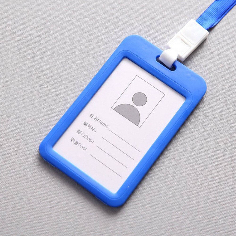 Portable Colorful Employee Plastic ID Card Holder ... – Grandado