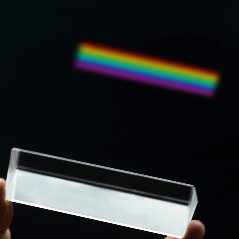8cm Glass Prism Rainbow Photo Shoot Physics Right ... – Vicedeal