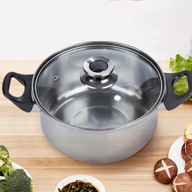 6 Sets Rvs Pannenset Steelpan Braadpan Kookpot & P... – Grandado