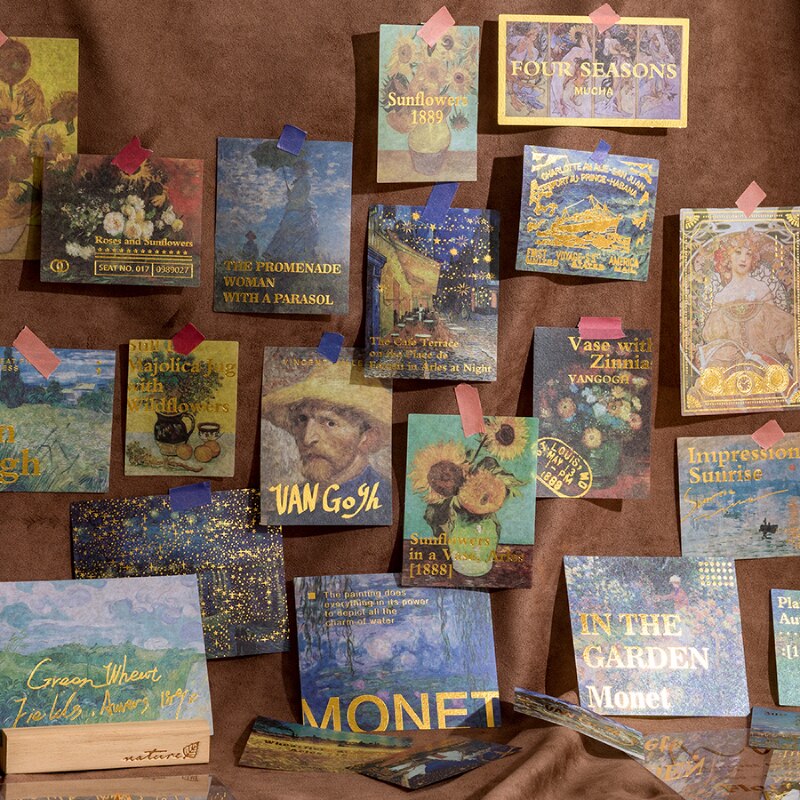 60 pcs Impression Gallery Vintage Decorative Stick... – Vicedeal