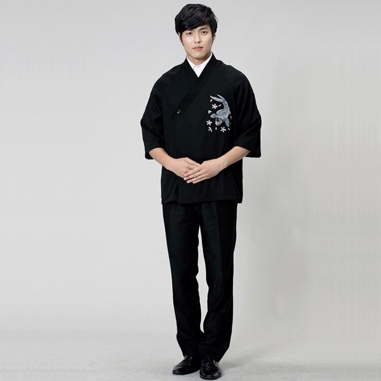 Waitress uniforms Japan Cuisine chef suit Restaura... – Grandado