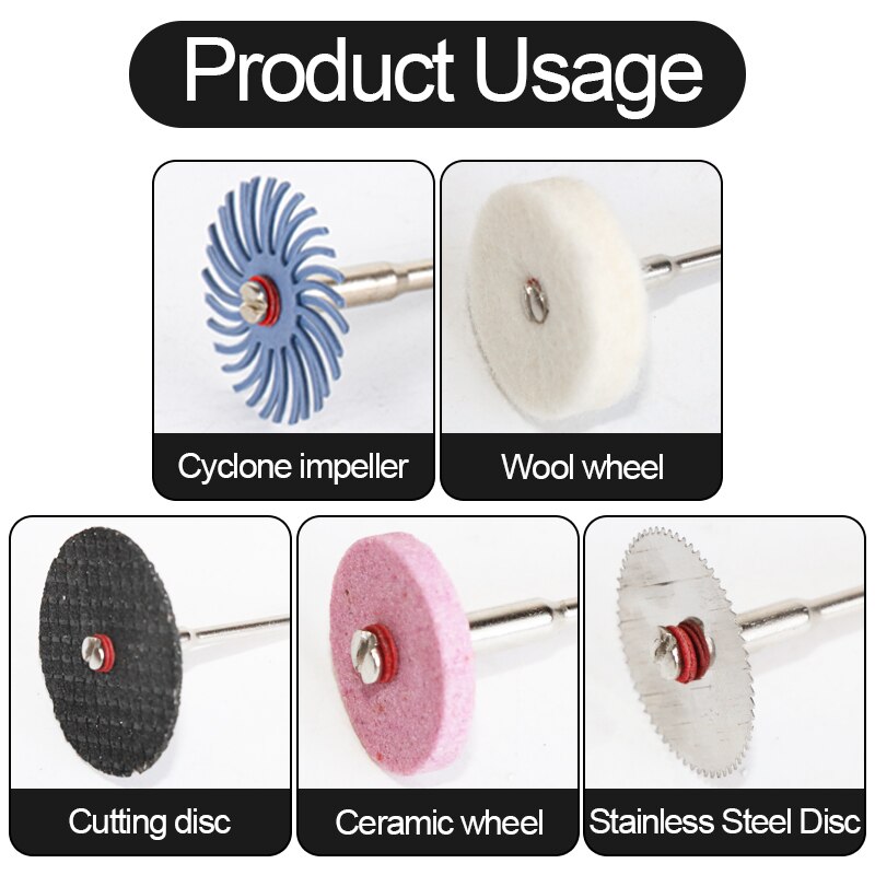 10pc 3mm/2.35mm rod Dremel Shank Accessory For Rot... – Grandado