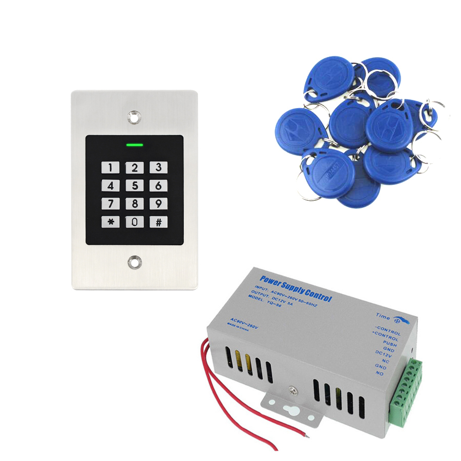 125KHz RFID Access Control Keypad EM Card Reader D... – Vicedeal