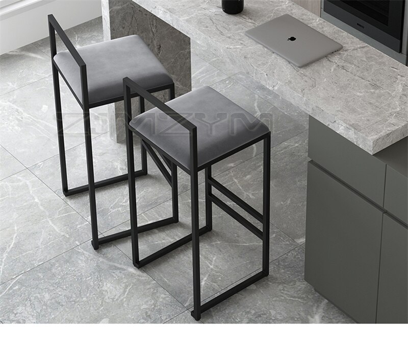 Nordic Bar Stools Modern minimalist bar stools Per... – Grandado