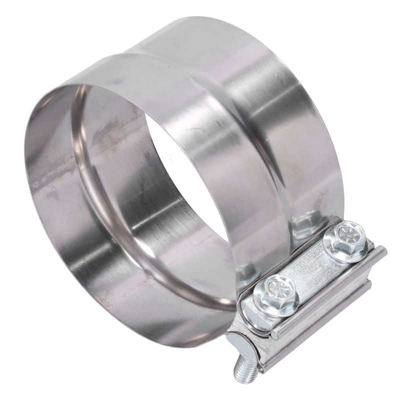 5in Stainless Steel Exhaust Pipe Coupler Band Clam... – Vicedeal