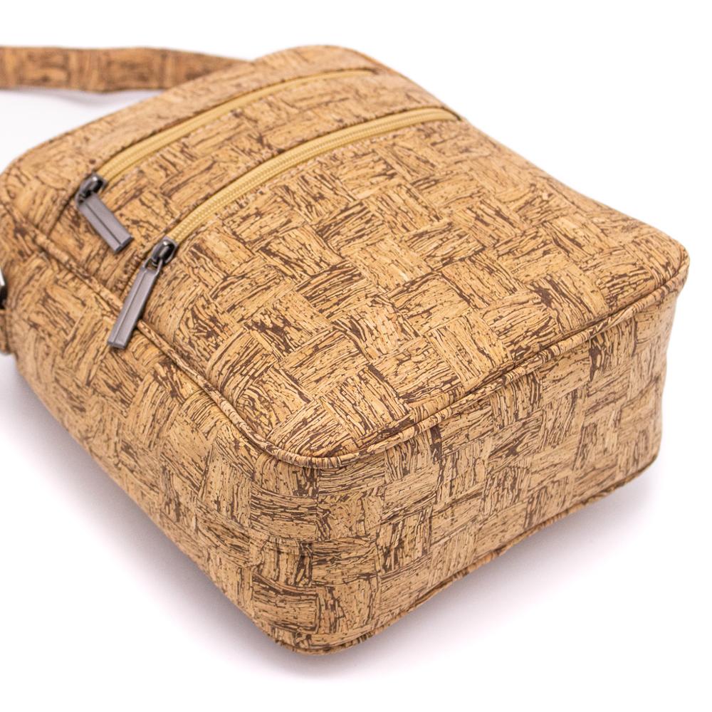 Strip Cork Messenger men Crossbody bag - Men cork ... – Grandado
