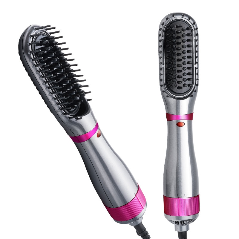 Air Comb Roll Straight Blow Three-in-One Straight ... – Grandado