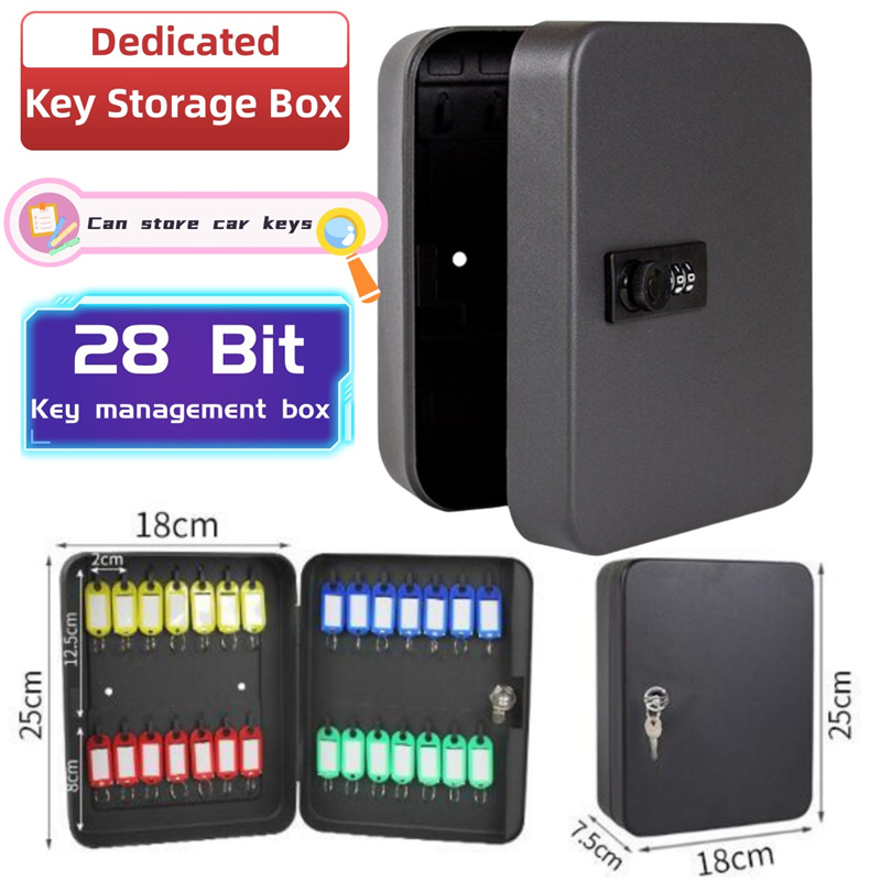 28 Bit Dedicated Key Storage Box Family Spare Key ... – Grandado
