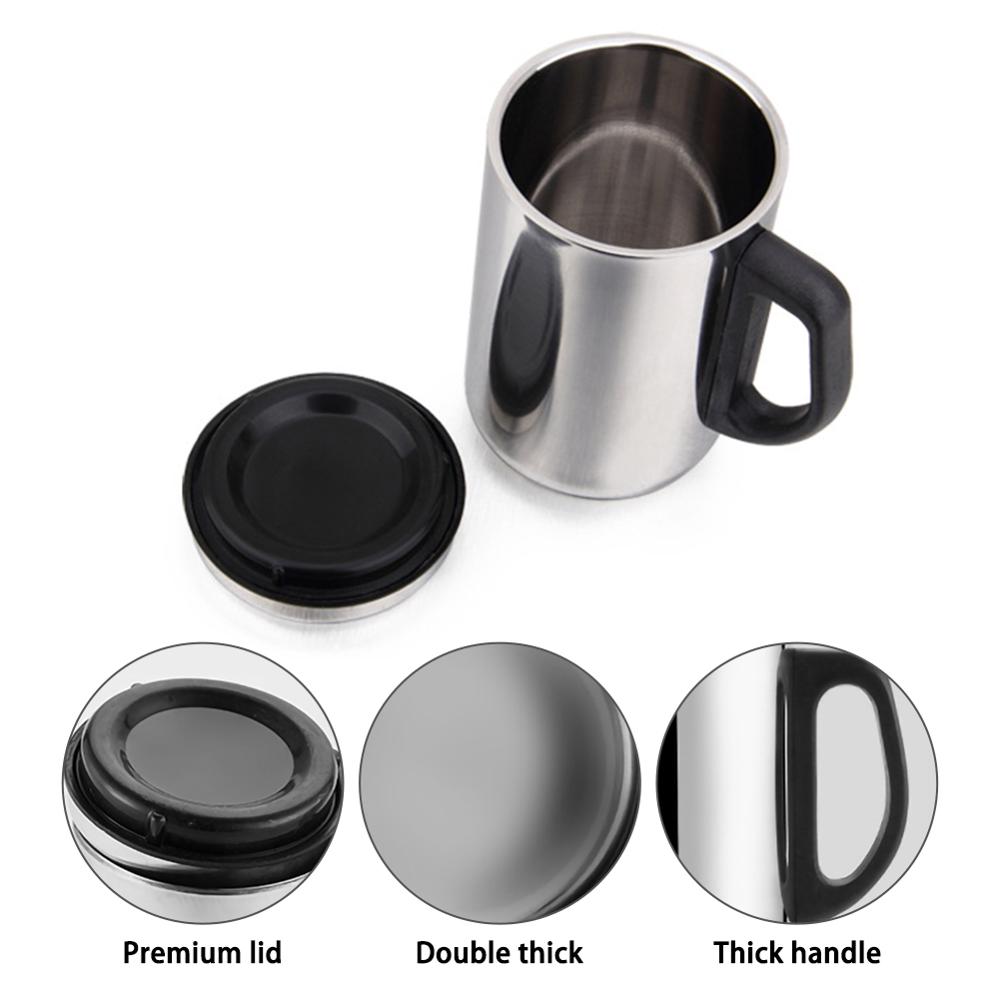 1PC 350/500ml Stainless Steel Mug Cup Double Wall ... – Grandado