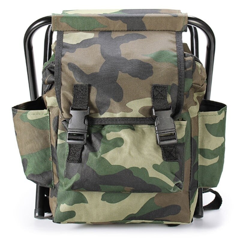 Folding Camping Fishing Chair Stool Backpack with ... – Grandado