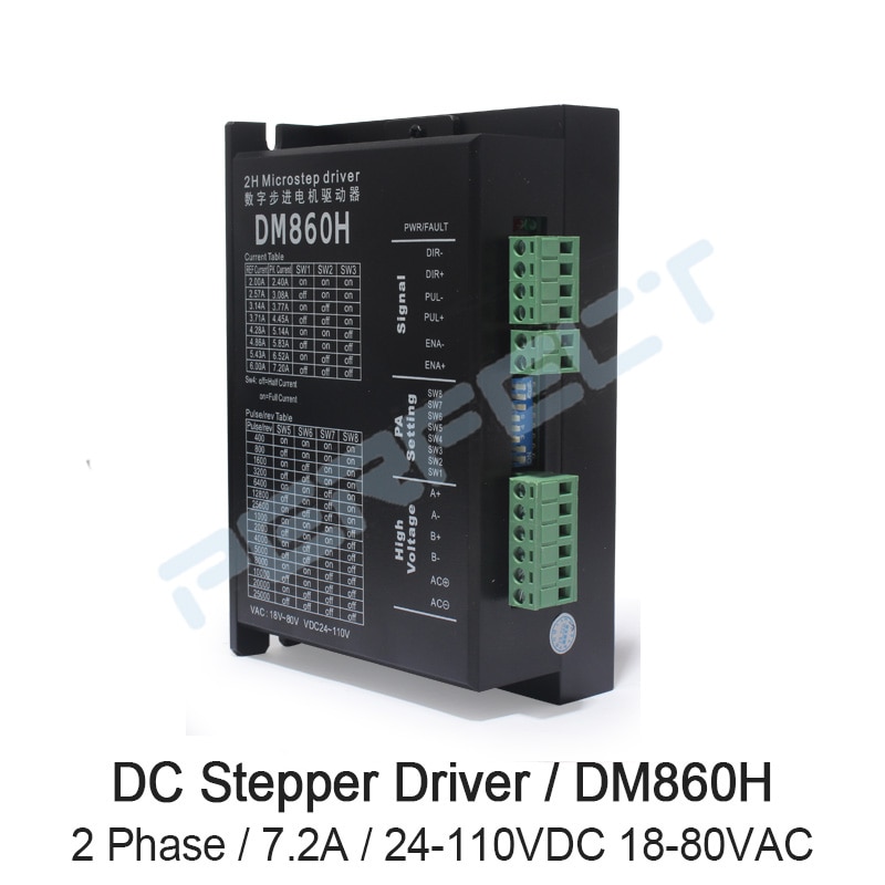 DM860H Stepper motor driver microstep motor brushl... – Grandado