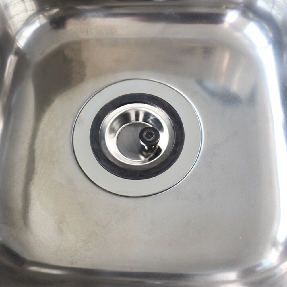 Talea Kitchen sink Cover strainer lid balck seal b... – Grandado