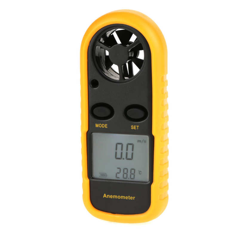 Wind Speed Meter Portable Digital Anemometer Wind ... – Vicedeal