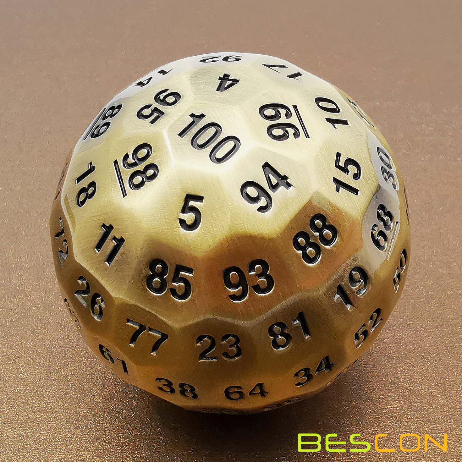 Bescon Solid Metal 100 Sided Dice, Game Dice D100,... – Grandado