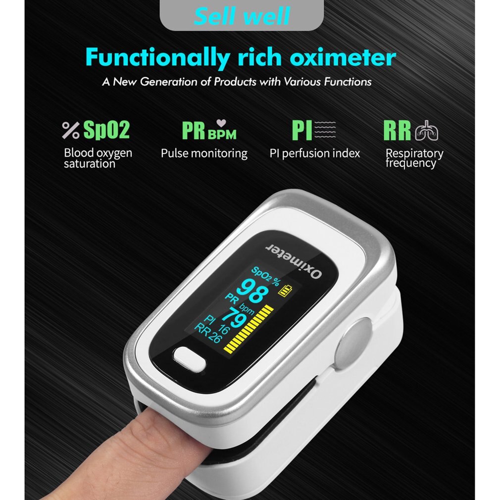 JZ-130R Vinger Oximeter Vingertop Pulsoxymeter App... – Vicedeal