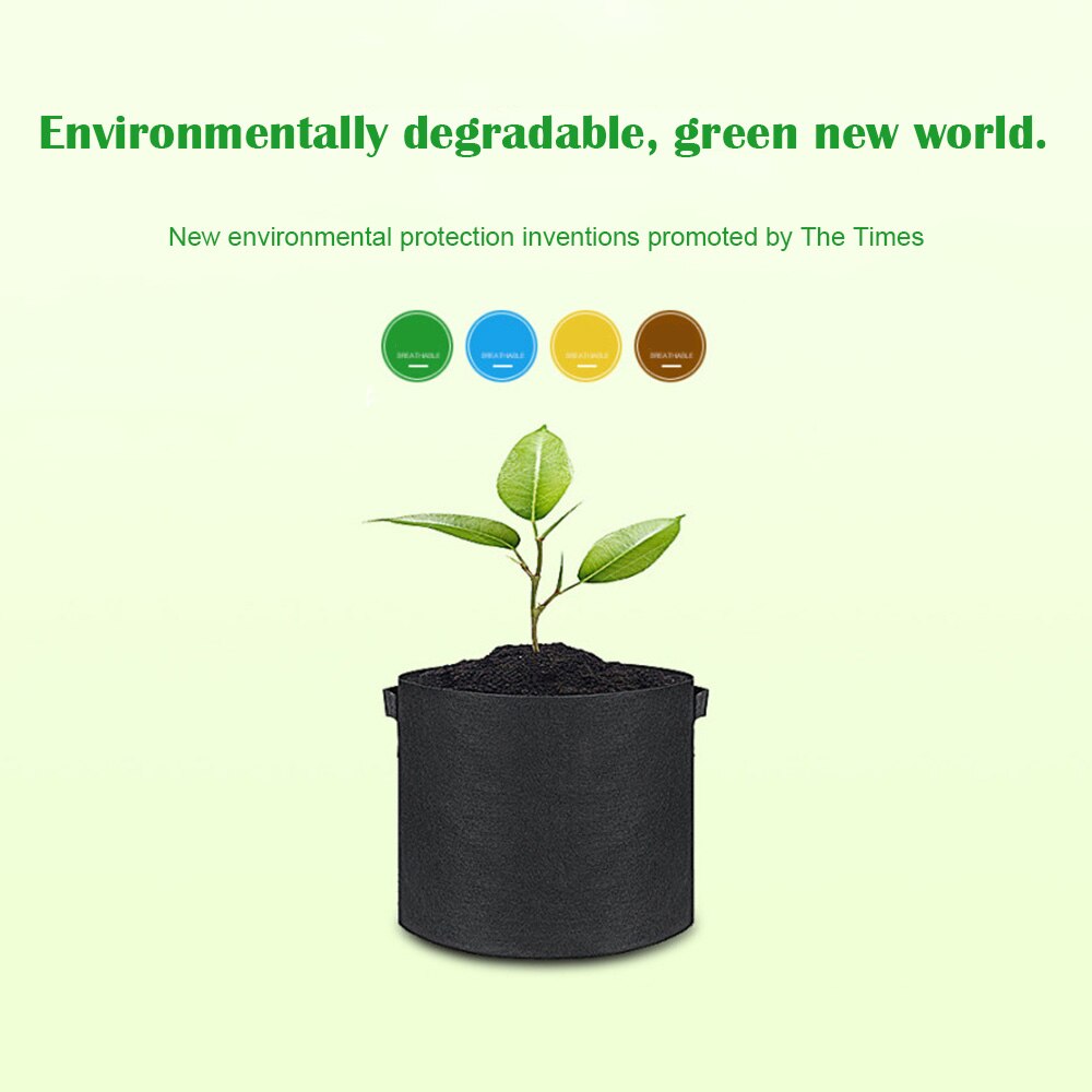 1/5/7/10 Gallon Heavy Duty Thickened Nonwoven Fabr... – Grandado