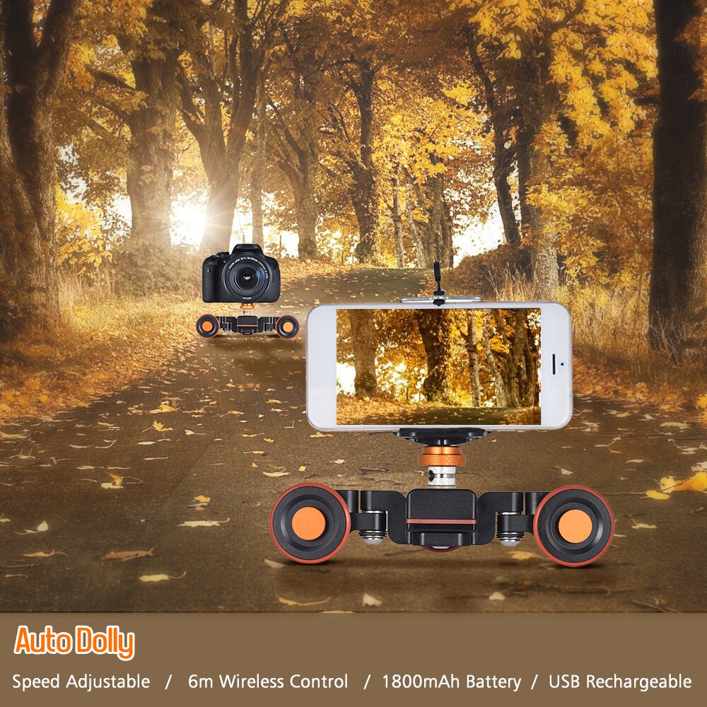 Andoer L4 Pro Mini Spoor Slider Draadloze Afstands... – Vicedeal