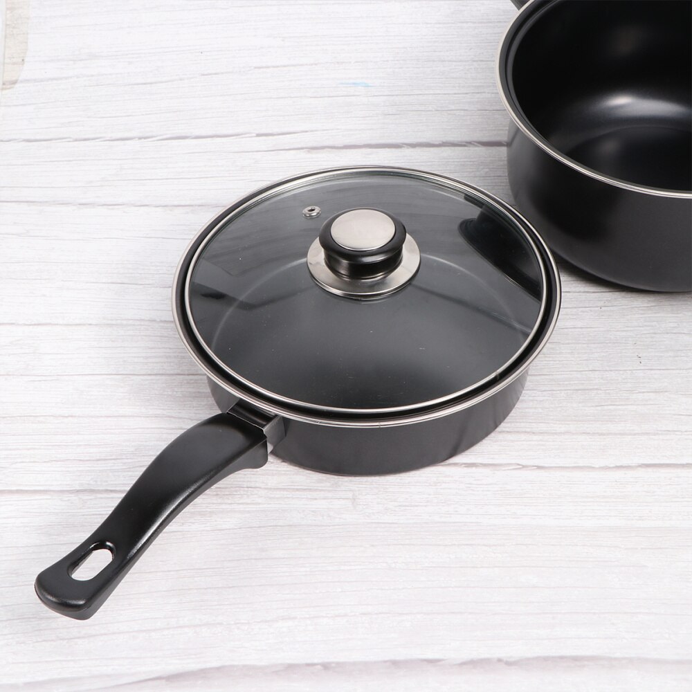 1 Set of 7PCS Portable Cookware Set Non-stick Pan ... – Grandado