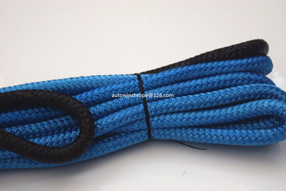 Blue 1/2inch*20feet Kinetic Recovery Rope,Double B... – Grandado