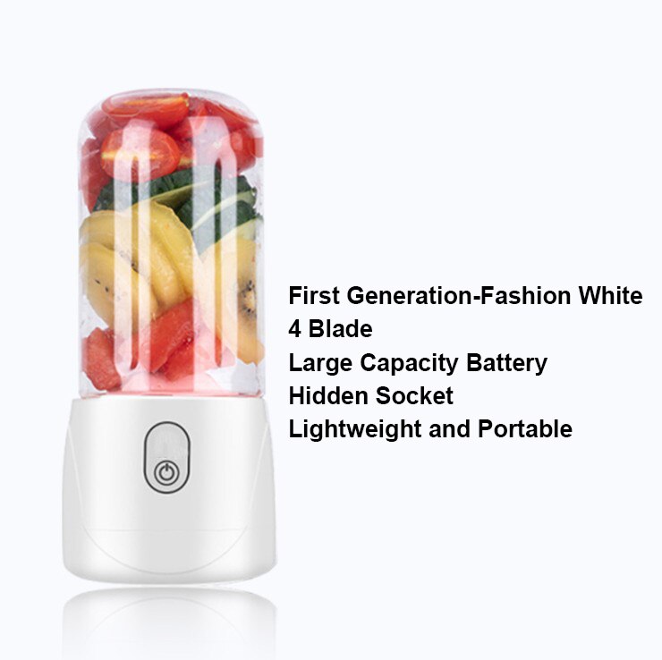 400Ml Draagbare Usb Oplaadbare Sap Machine Smoothi... – Vicedeal