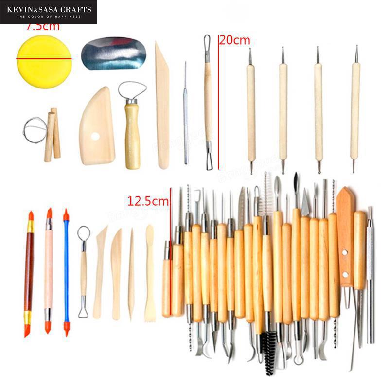 42pcs/set Pottery Tools Clay And Sculpting Tool Se... – Grandado