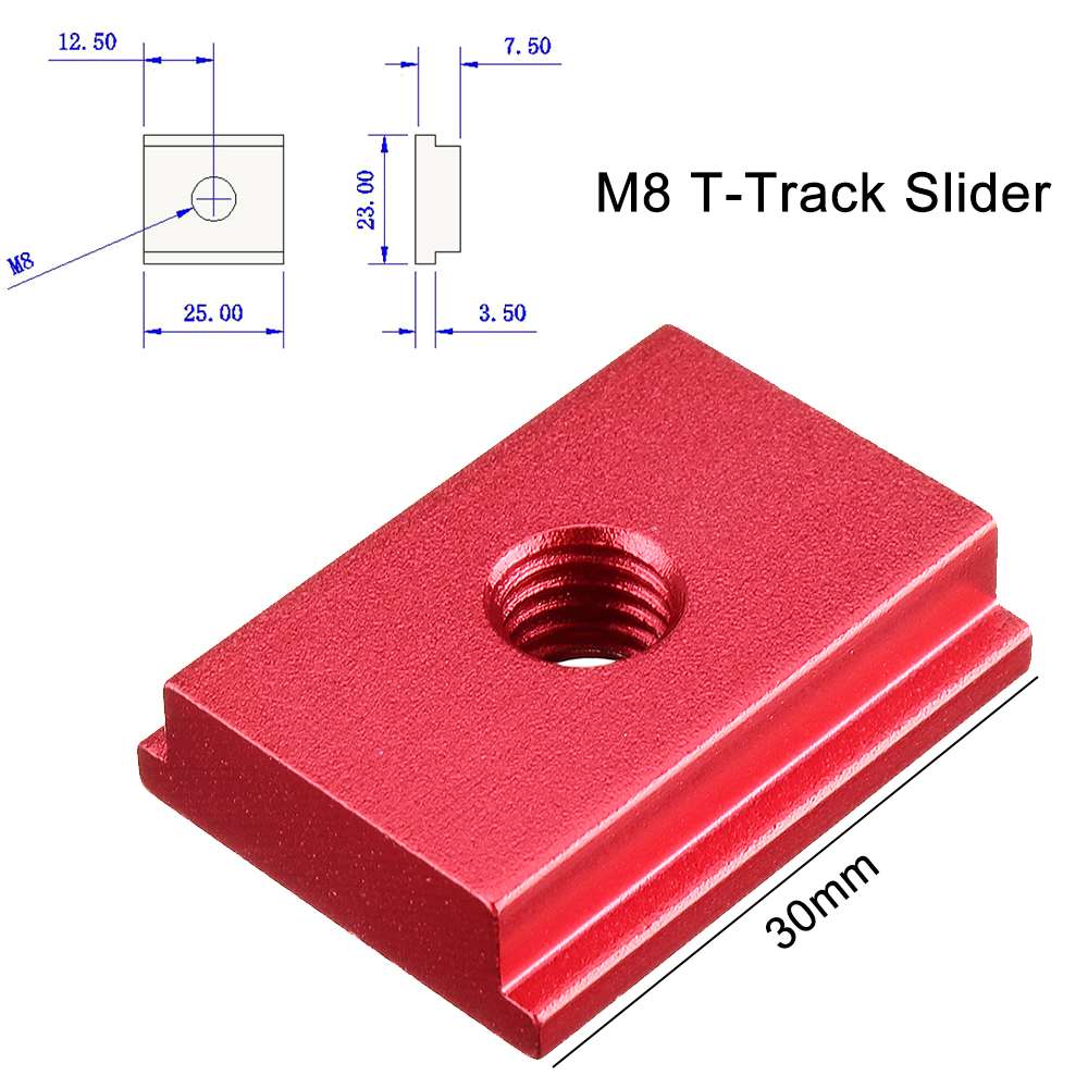 M6/M8 T-tracks Model Aluminium Alloy T Slot Nut St... – Grandado