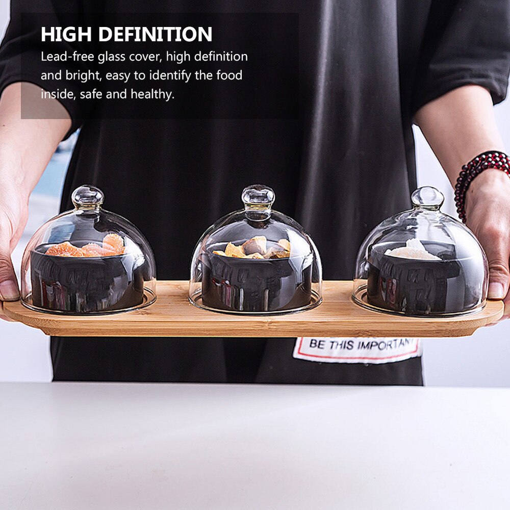 1 Set of Refreshments Tray Serving Tray Snack Dess... – Grandado