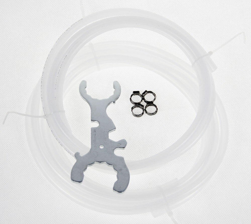 Single EVA Beer Line Set with clamps, 7 in 1 spann – Grandado