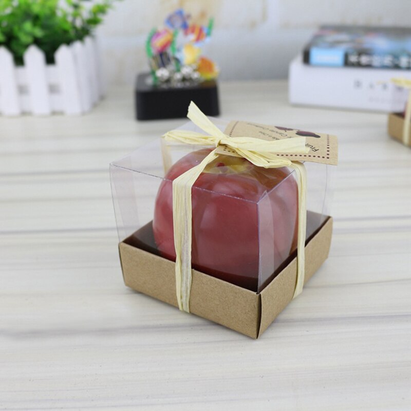 Red Apple Shaped Fruit Candles Simulation Aromathe... – Vicedeal